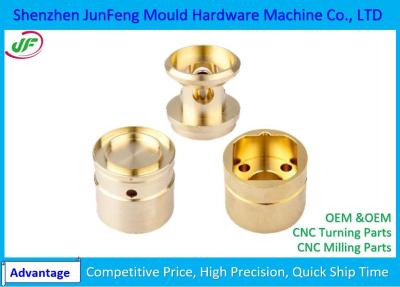 Cina Componenti d'ottone su ordinazione di CNC, servizio d'ottone dell'OEM/ODM delle componenti di precisione in vendita