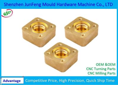 Cina Pezzi meccanici di CNC ottone/dell'acciaio inossidabile, parti di macinazione di CNC 0,002 macinazioni OD/di identificazione in vendita