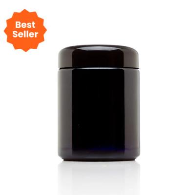 China 250 ml Classic Screw Top Wide Mouth Jar UV glass jar for sale