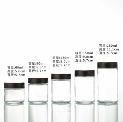 중국 냄새 방지 3 Oz 병 대가 큰 할인 공기 밀기 유리 병 꽃 보관 아동 방지 유리 병 판매용