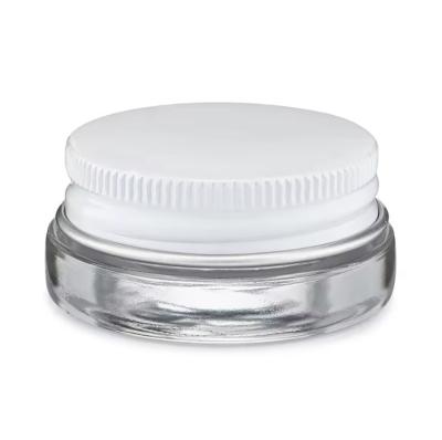 중국 주문 7ml 두꺼운 벽 검은 은 금 흰 알루미늄 캡 유리 농도 컨테이너 병 판매용