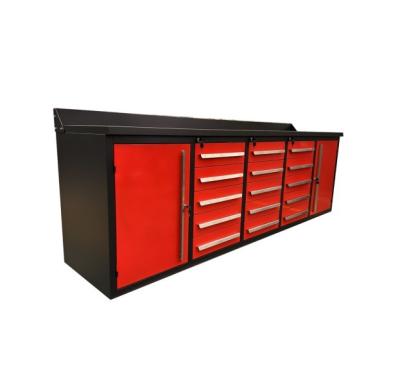 Cold Rolled Steel Heavy-duty Customizable Metal Work Bench for Workshop Garage