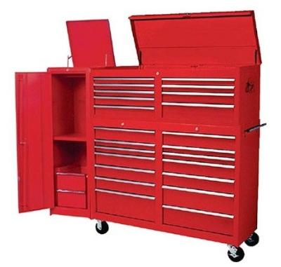 China Garage Store Tools 72 inch Iron Tool Chest with 15 Drawers and Heavy Duty Metal Roller for sale