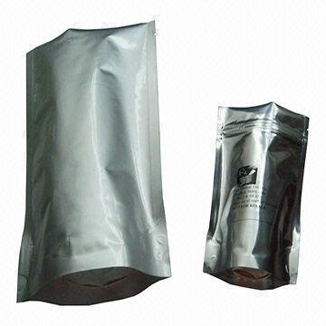 Cina La stagnola di alluminio del tè della serratura dello zip insacca la borsa d'imballaggio sicura dell'alimento di CPP VMPET in vendita