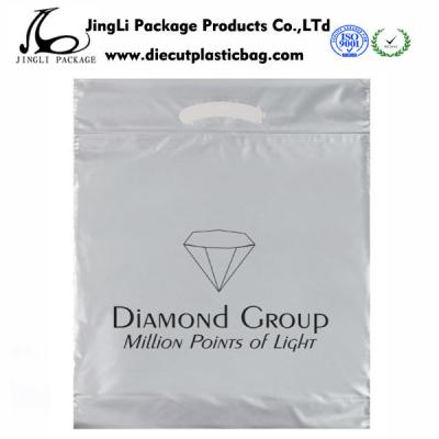 China o supermercado branco cortou o saco de plástico para embalar, espessura de 0.025mm - de 0.06mm à venda