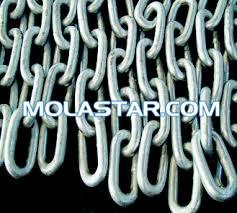 China Cadena de ancla marina galvanizada del remolque del amarre de la cadena de ancla del remolque de la inmersión caliente de Molastar para la nave en venta