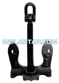 China Ancla marina de Stockless del ancla de la marina americana de la nave del ancla de Molastar Stockless en venta del ancla de acero de la marina americana para el infante de marina en venta