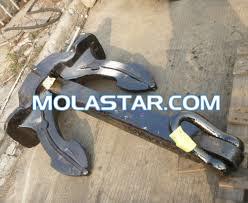 China Ancla marina galvanizada de Stockless del ancla de la marina americana de la nave del ancla de la marina americana de Molastar del acero inoxidable de la inmersión caliente para el infante de marina en venta