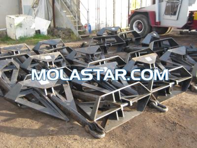 China Molastar New Style Boat Steel Superior Delta Anchor Offshore Anchor Easy Handling Steel Anchor For Marine for sale