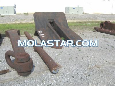 China Molastar Stockless Steel Anchor For Sale Moorefast Anchor Offshore Anchor Easy Handling Steel Anchor For Marine for sale