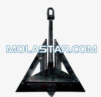 China Molastar Stockless Steel Anchor For Sale Superior Delta Anchor Offshore Anchor Easy Handling Steel Anchor For Marine for sale