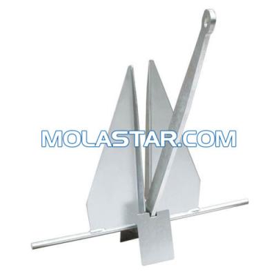 China La inmersión caliente galvanizó el ancla de acero de dirección fácil del ancla de Molastar Danforth del acero inoxidable para el infante de marina en venta
