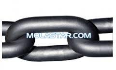 China Ancla Chian galvanizada de la soldadura del ancla marina del vínculo de Studless de la inmersión caliente Chian para el infante de marina en venta