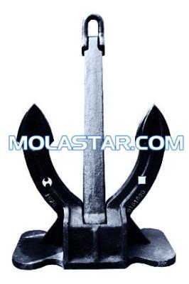 China Uso de acero del barco de Stocklees para el ancla marina de Stockless del ancla de Spek de la nave del ancla de Spek del deber de Heavey para el infante de marina en venta