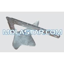 China Ancla de acero de dirección fácil del ancla de Molastar Stockless en venta de Bruce SS del ancla costera de acero del ancla para el infante de marina en venta
