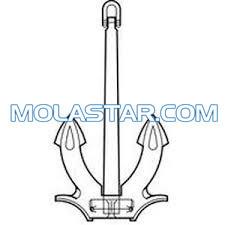 China El ancla marina de Pasillo del acero inoxidable de Molastar con el certificado Stockless ancla el ancla de Stockless Pasillo del ancla de Pasillo en venta