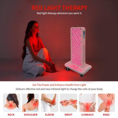 China Shenzhen 120 LEDs 660nm 850nm Infrared Light Therapy Panels Small Pdt Machine Face Body 600W LED Red Light Therapy for sale