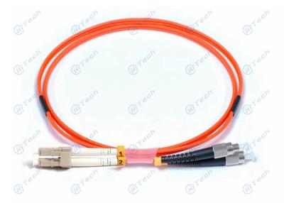 China Low Corrosion FC To LC Fiber Patch Cord , LSZH Multimode Duplex Fiber Optic Cable for sale
