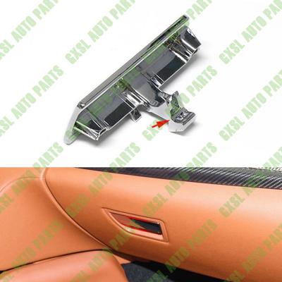 China For Maserati Quattroporte M156 Ghibli 2014-2020 Chrome Glove Box Drawer Handle OEM 673005415 for sale