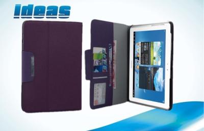 Cina N8010 la galassia Samsung riduce in pani la cassa di cuoio con il portafoglio, marrone in vendita