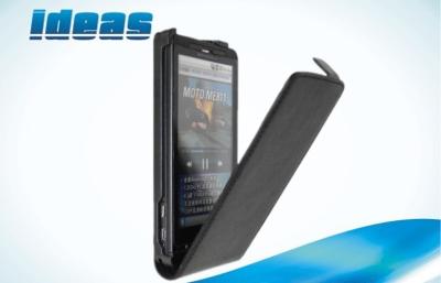中国 本物の Motorola Droid X MB810 MB811 の縦の革場合の電話袋 販売のため