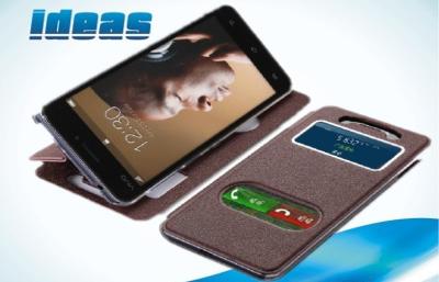 Cina Doppi rivestimenti protettivi del telefono cellulare di VIVO X3 della finestra, materiale del cuoio dell'unità di elaborazione + del PC in vendita