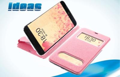中国 女の子の睡眠機能、立場フリップのピンクの Meizu の携帯電話の保護カバー 販売のため