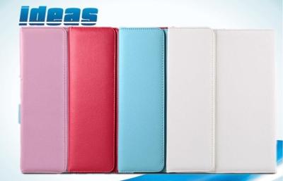 中国 細く赤い Samsung ギャラクシー革はギャラクシー タブレット 3.7 の箱のための付属品を包装します 販売のため