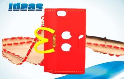 Cina Rivestimenti protettivi rossi del telefono cellulare del silicone impermeabili per i bambini in vendita