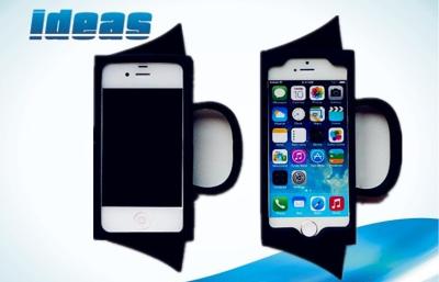 Cina Casi del telefono cellulare del silicone di stile della borsa per slittamento della galassia di Samsung l'anti in vendita