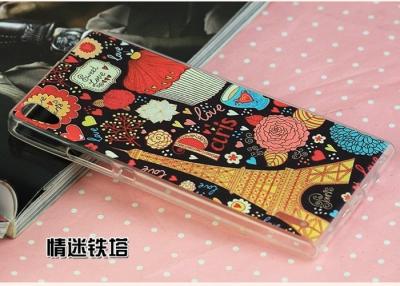 Cina Casse molli personali del telefono di TPU Huawei/casi protettivi telefono cellulare del fumetto in vendita
