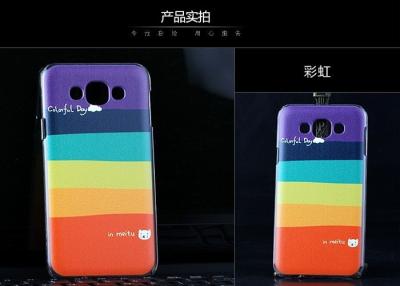 Cina Scuff - casse resistenti della galassia E7 di Samsung del telefono cellulare con stampa di logo in vendita