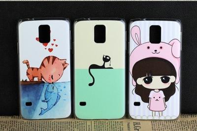 Cina Casi protettivi di Smartphone della parte posteriore dura alla moda del PC, copertura della galassia S5 di Samsung in vendita