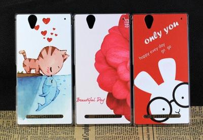 Cina Copertina rigida del PC delle casse/schermo del T2 di xperia di Sony del telefono cellulare di protezione di Environmetal in vendita