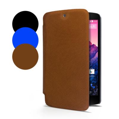 Cina Cassa del telefono del cuoio dell'unità di elaborazione di Brown, copertura del portafoglio dello Smart Phone di nesso 5 del Lg Google in vendita