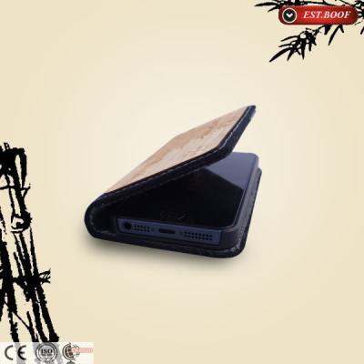 Cina Il telefono cellulare di bambù di Sony Xperia della tela riveste protettivo marrone durevole in vendita