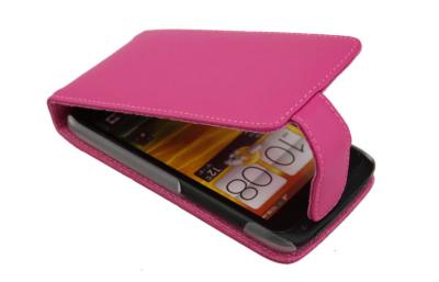 Cina Cassa ecologica del telefono del cuoio di vibrazione HTC con multi colore per HTC UNO S Z520e Z560e in vendita