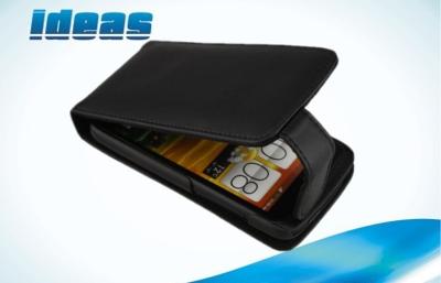 Cina Cassa magnetica del telefono del cuoio della chiusura HTC per HTC UNO S Z520e, tipo verticale di vibrazione in vendita