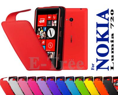 Cina Il telefono cellulare premio di Nokia del cuoio dell'unità di elaborazione di vibrazione riveste la copertura posteriore per Nokia Lumia 720 in vendita