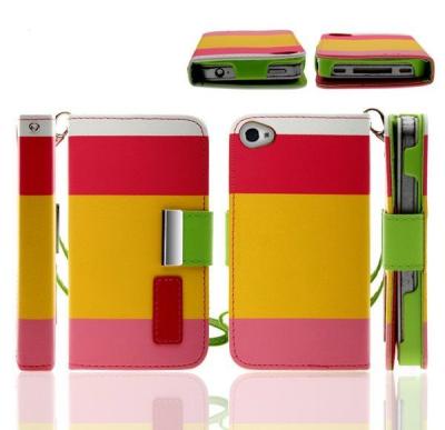 Cina Per il caso su ordinazione di iphone, cassa di cuoio del telefono, per la cassa del cuoio di iphone 5s in vendita