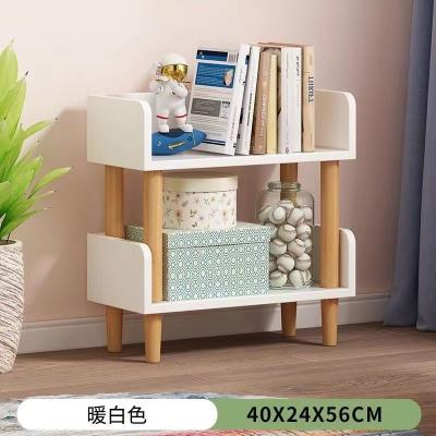 Cina Scaffale di legno dell'OEM del pannello truciolare dello scaffale indipendente dello scaffale per libri 2 per la camera da letto multicolore in vendita