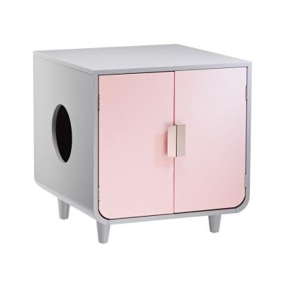Cina Camera di legno respirabile impermeabile dell'animale domestico del MDF P2 per Cat Sleeping in vendita