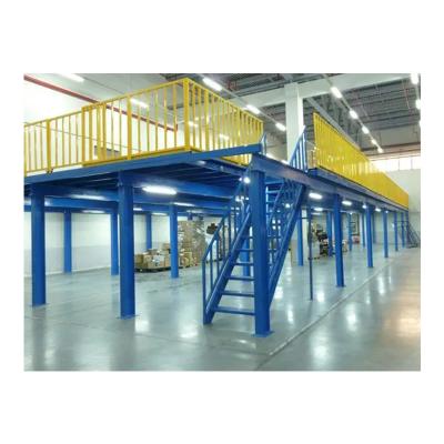 China Factory Price Customized Steel Heavy Duty Warehouse Multi-level Storage Office Platform Mezzanine Floor Rack System for sale