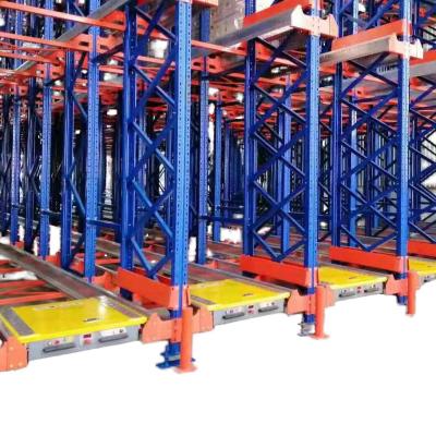 China Warehouse Automated Electric Pallet Shuttle for Mobile Radio Shuttle Racking System with CE Certificate Customized for sale