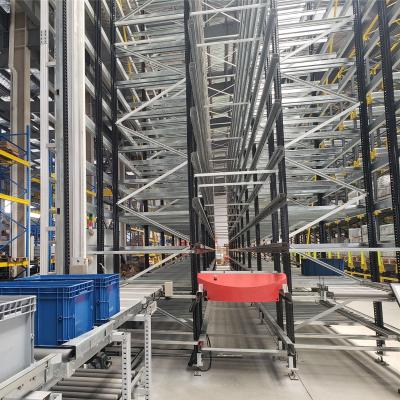 China Professional Manufacturer of Automated Smart Storage System Multi Shuttle Asrs Box Picking Shuttle Racking for sale
