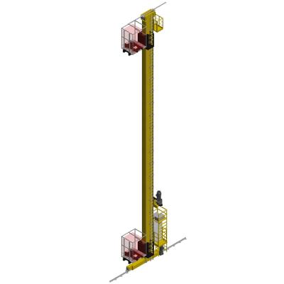 China Warehouse Smart Automatic Rack System with Stacker Crane Cargo Lifter for sale