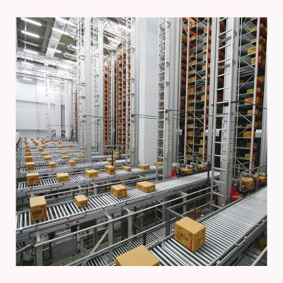 China EBILTECH Heavy Pallet Conveyor Roller Conveyor System With 1T Load Bearing Pallet Roller Conveyor System for sale