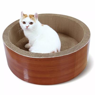 China Wholesale Pet Toy Cardboard Cat Scratching Cat Scratcher Scratching Board for sale
