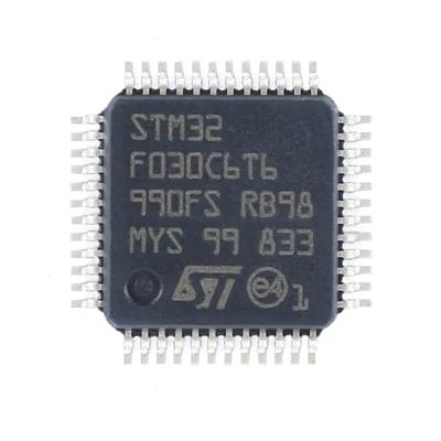 Cina FLASH 48LQFP STM32F030C6T6 di IC componente MCU 32BIT 32KB di elettronica in vendita