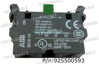 China ABB SWITCH CBK-CB10 Contact Block Especially Suitable For Cutter GT5250  925500593 for sale